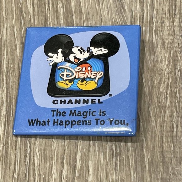 Disney | Other | Disney Channel Mickey Mouse Tv Pin Button Pb3 | Poshmark